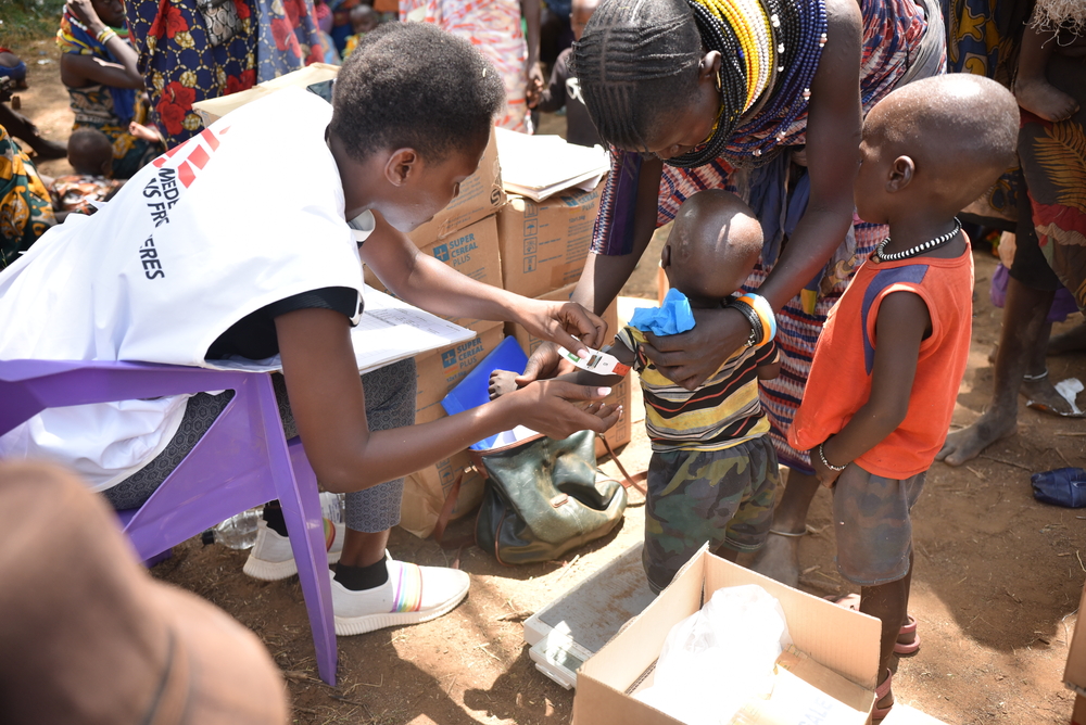 A day in an outreach activity: Triple burden of measles, malaria and ...